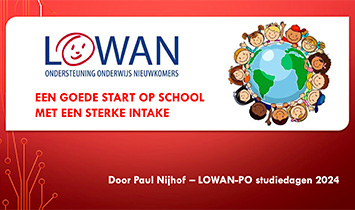Sterke start met een goede intake - LOWAN
